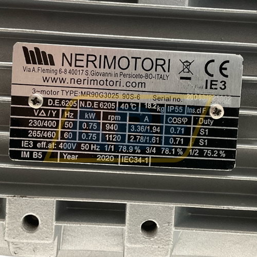 MR90G3025-90S-6-B5 Neri Motori • ABF Store
