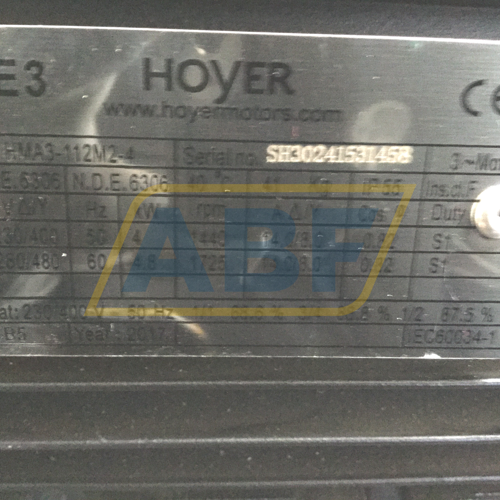 HMA3-112M2-4-B5-FAN Hoyer • ABF Store