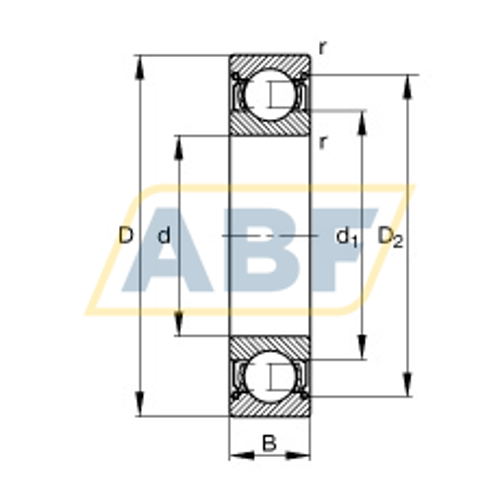 6004 bearing dimension store