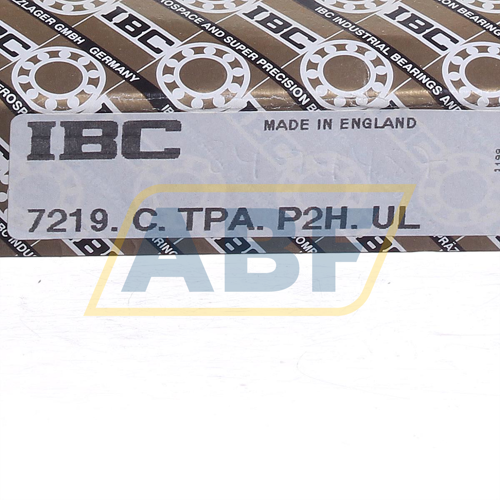 7219C.TPA.P2H.UL IBC Bearings • ABF Store
