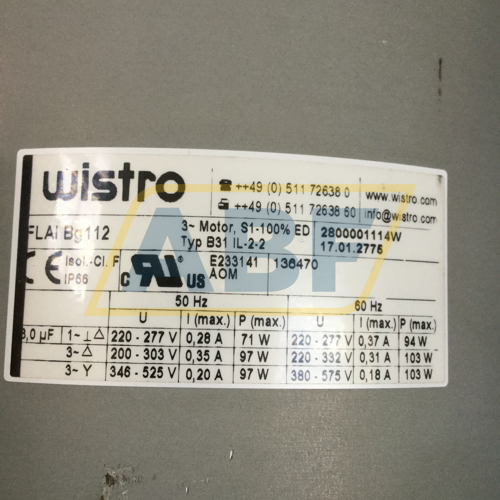 HMA3-112M2-4-B5-FAN Hoyer • ABF Store